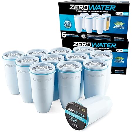 Amazon.com: ZeroWater ZJ-004S, Refillable Filtered Water Cooler Jug, 5 ...