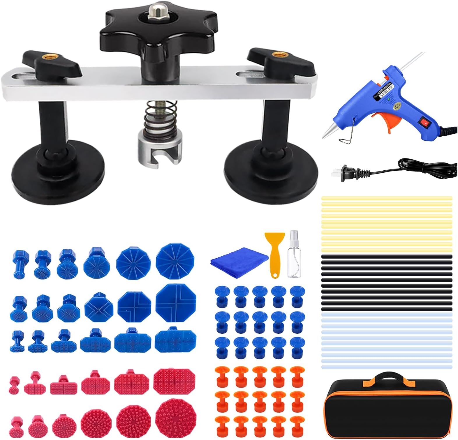 Amazon.com: TUOSHUNGE DB1B2 Auto Body Dent Puller Kit with Glue Gun and ...