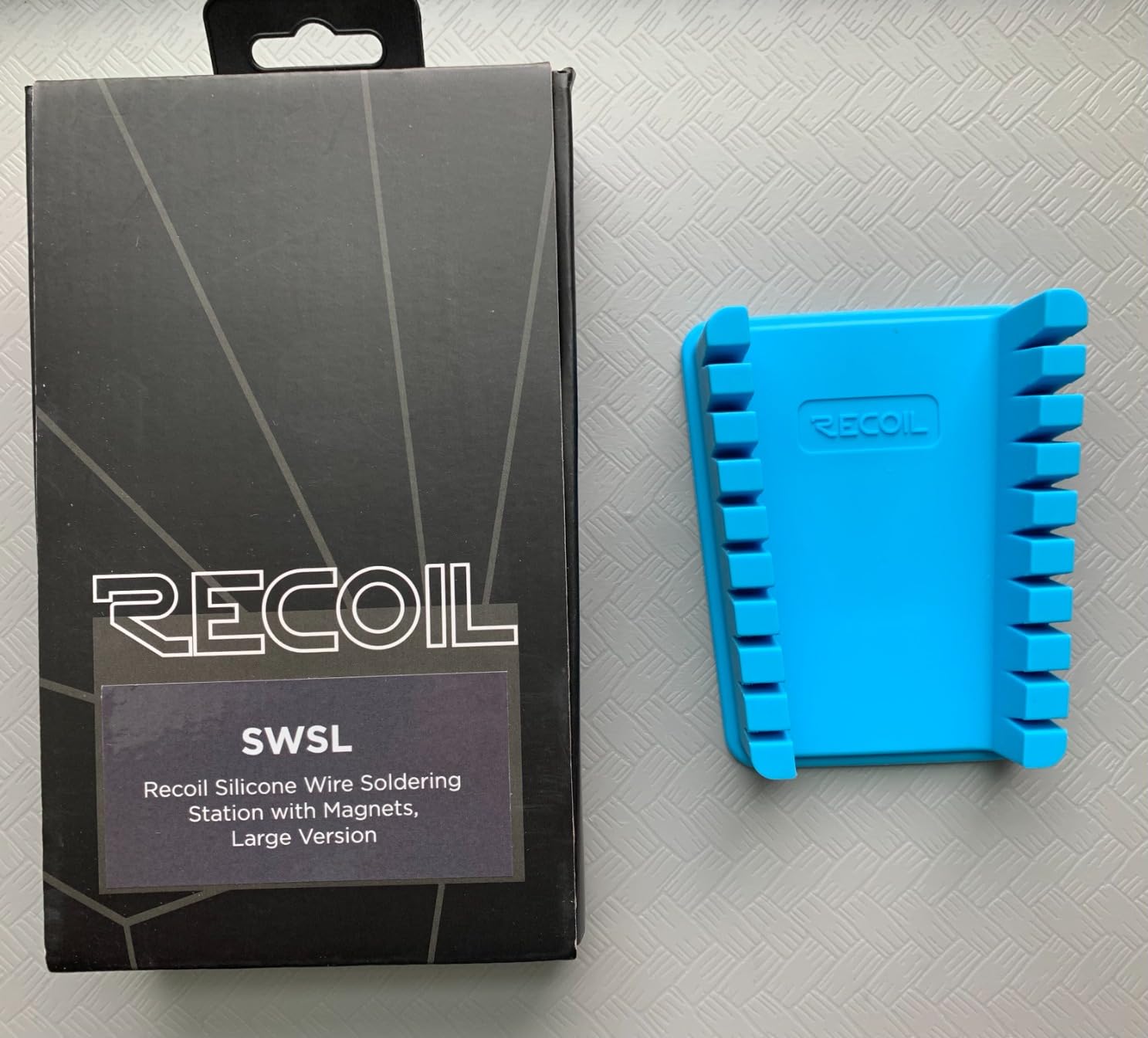 Recoil SWSL 9 Slots Silicone Wire Harness Soldering Holder, Wire Leads ...