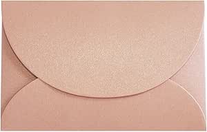 Iridescent Gift Card Envelopes (50 Pack) - Elegant Mini Envelopes ...