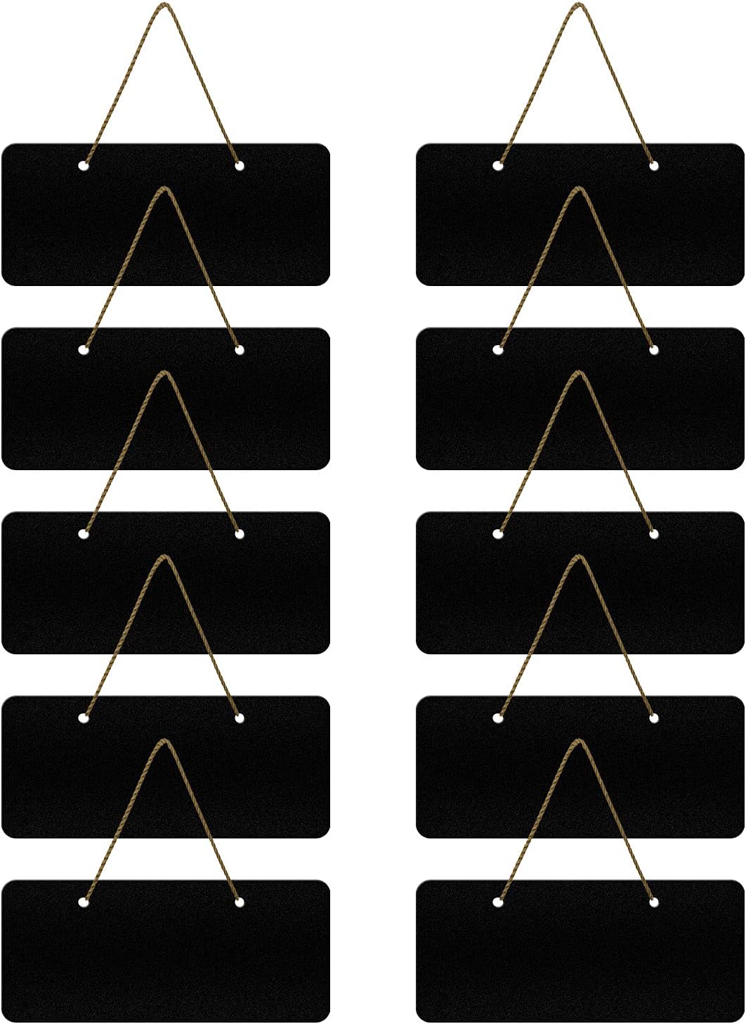 Rayong 10 Stück Mini Tafel 18 x 8 cm Tafeln Mini, Mini Kreidetafeln zum ...