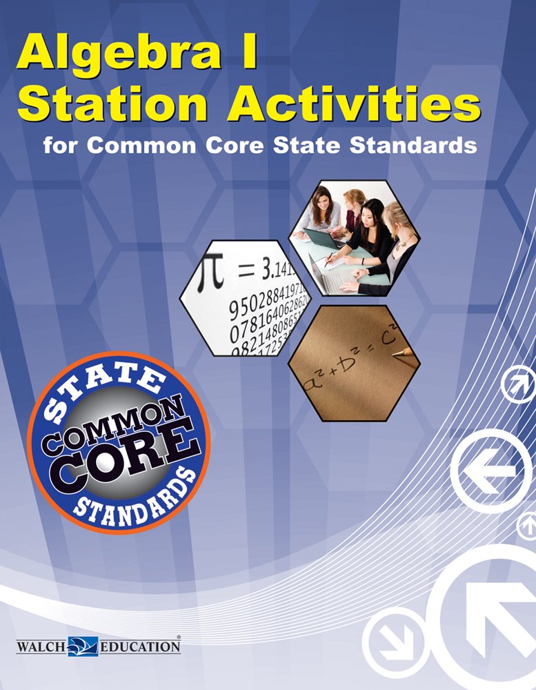 Amazon.com: Algebra 1 Station Activities for Common Core Standards ...