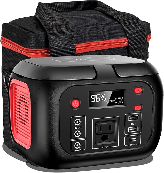 Amazon.com: SinKeu 200W Portable Power Station with Travel Storage Case ...