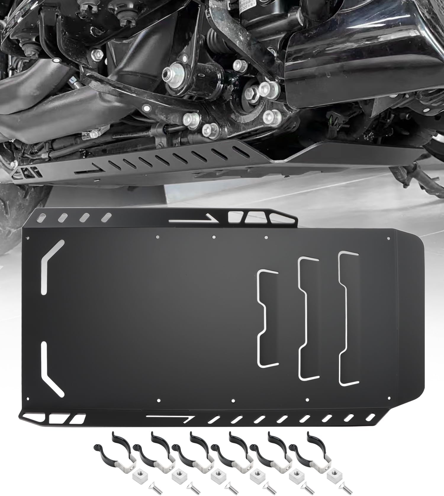 Amazon.com: Skid Plate Lower Engine Protection Guard Fully Cover ...