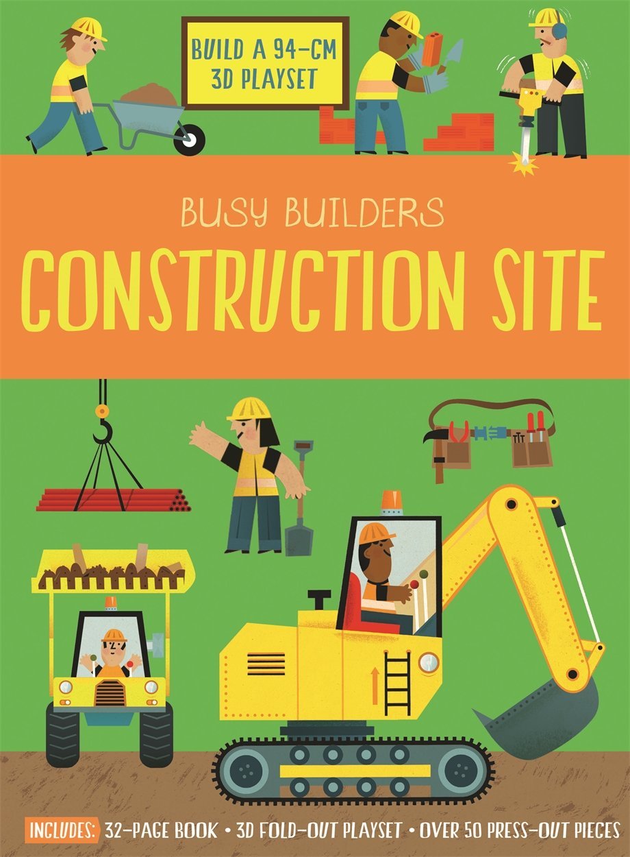 Busy Builders Construction Site: Chris Oxlade, Carles Ballesteros ...
