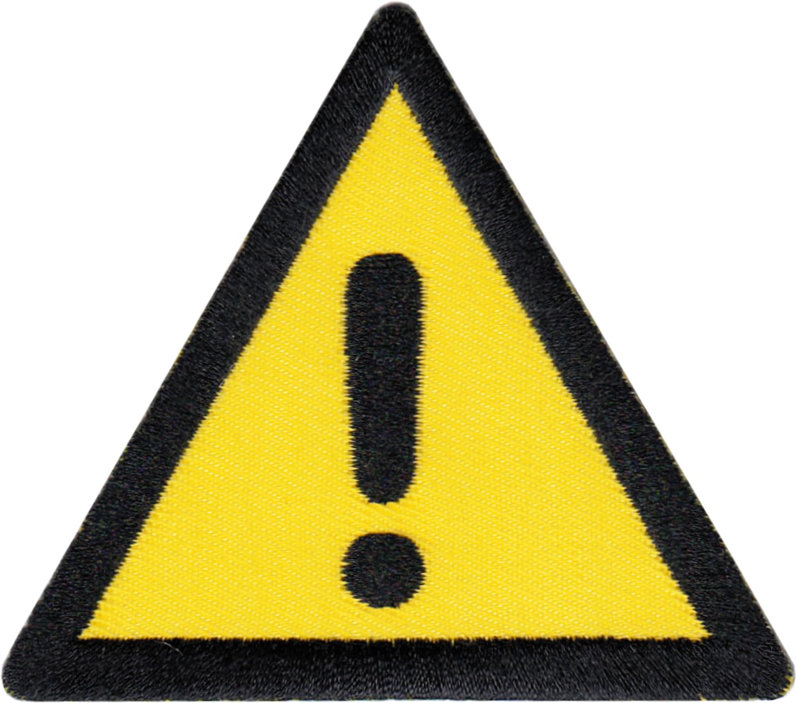 Amazon.com: Warning Sign - Embroidered Iron On Patch : Arts, Crafts ...