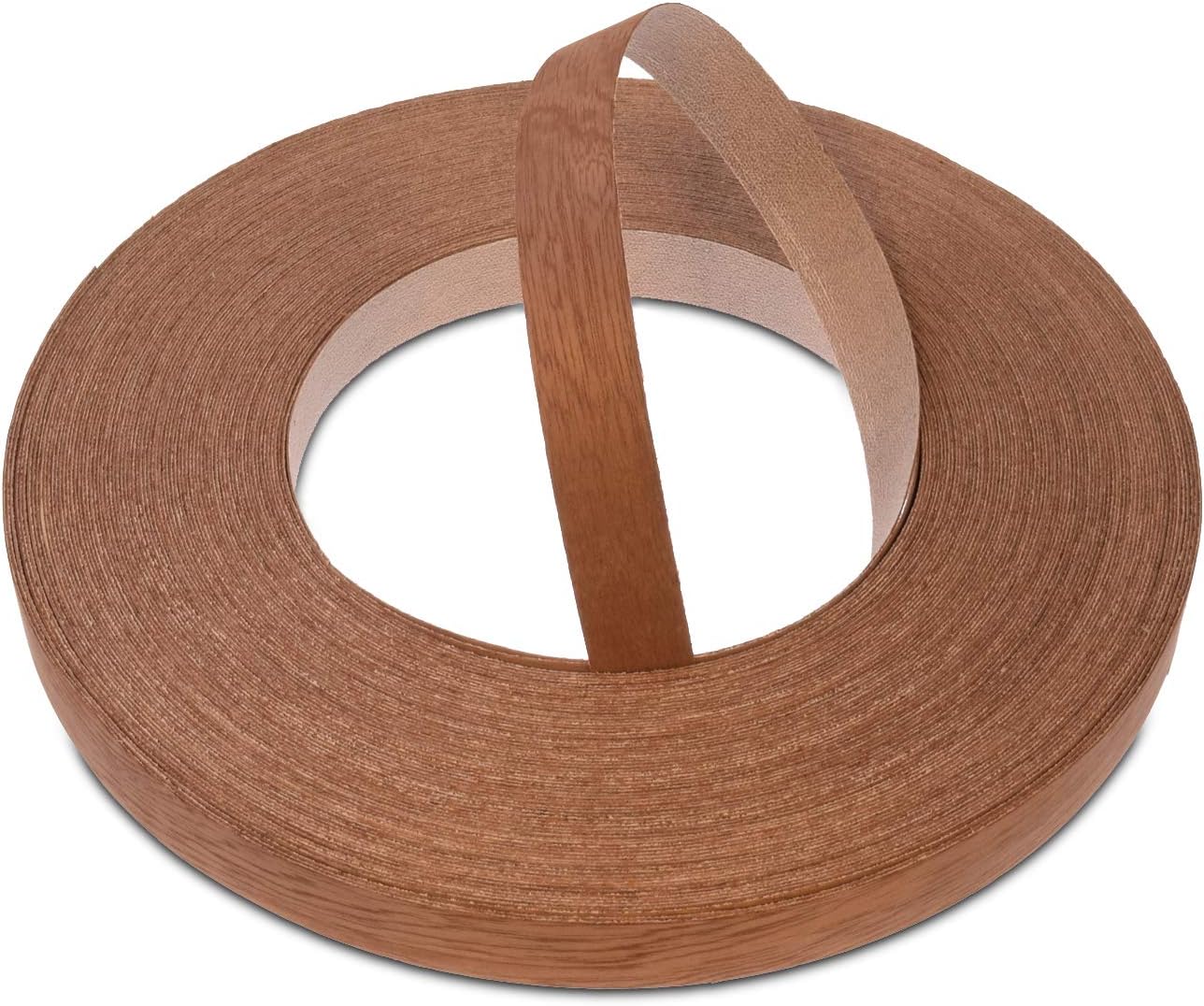 WoodPress® 22mm Real Mahogany Wood Pre-Glued Veneer Edging Tape – 50m ...
