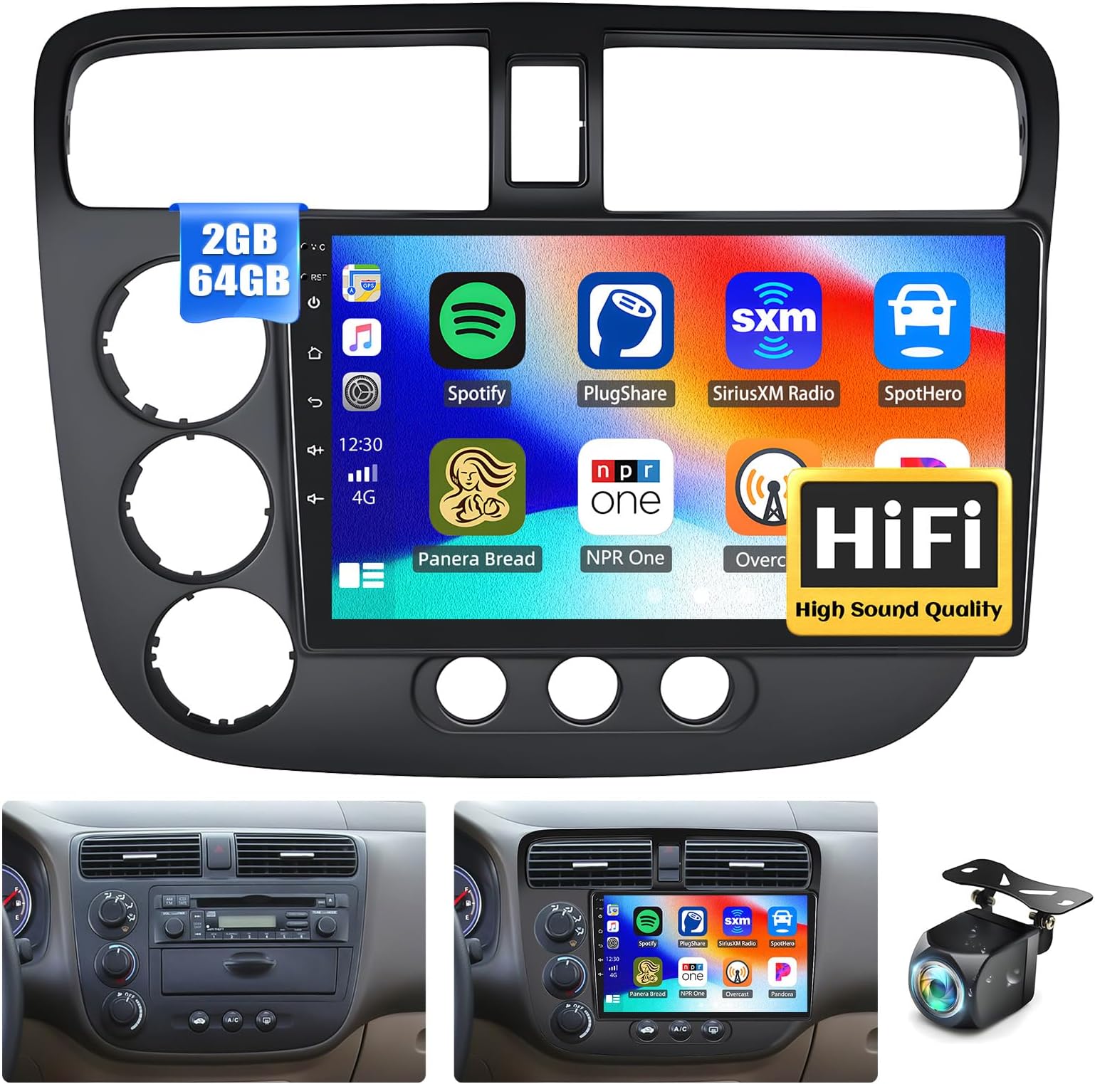 Amazon.com: [2+32G] Android 11 Car Stereo for Nissan Frontier/Xterra ...