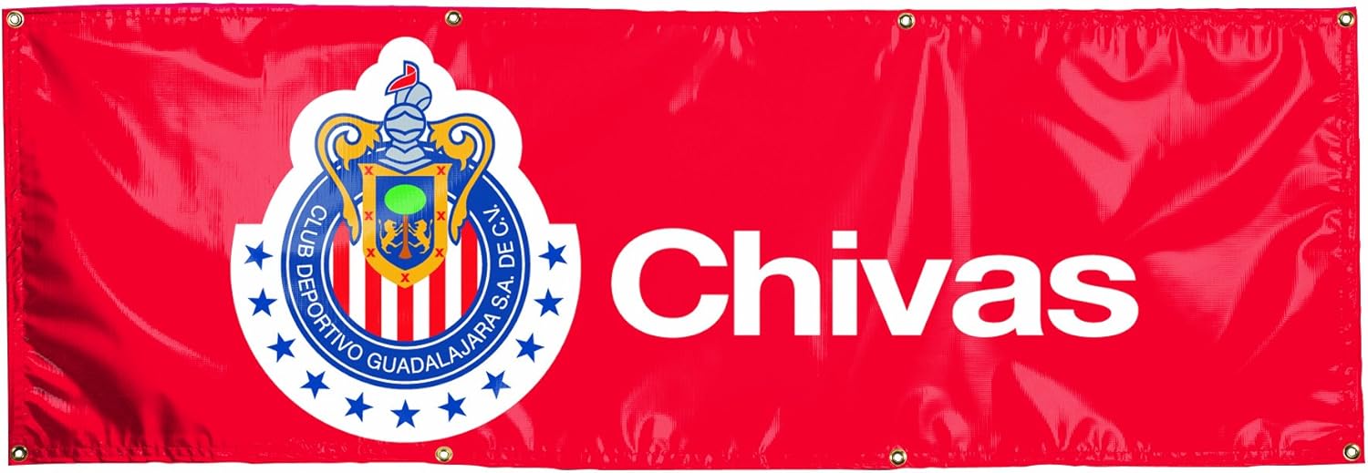 Amazon.com : INT'L Chivas De Guadalajara 2-by-6-Foot Vinyl Banner ...