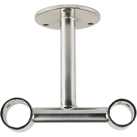 Amazon.com: Urbanest Zinc Cast Curtain Drapery Rod Ceiling or Wall ...