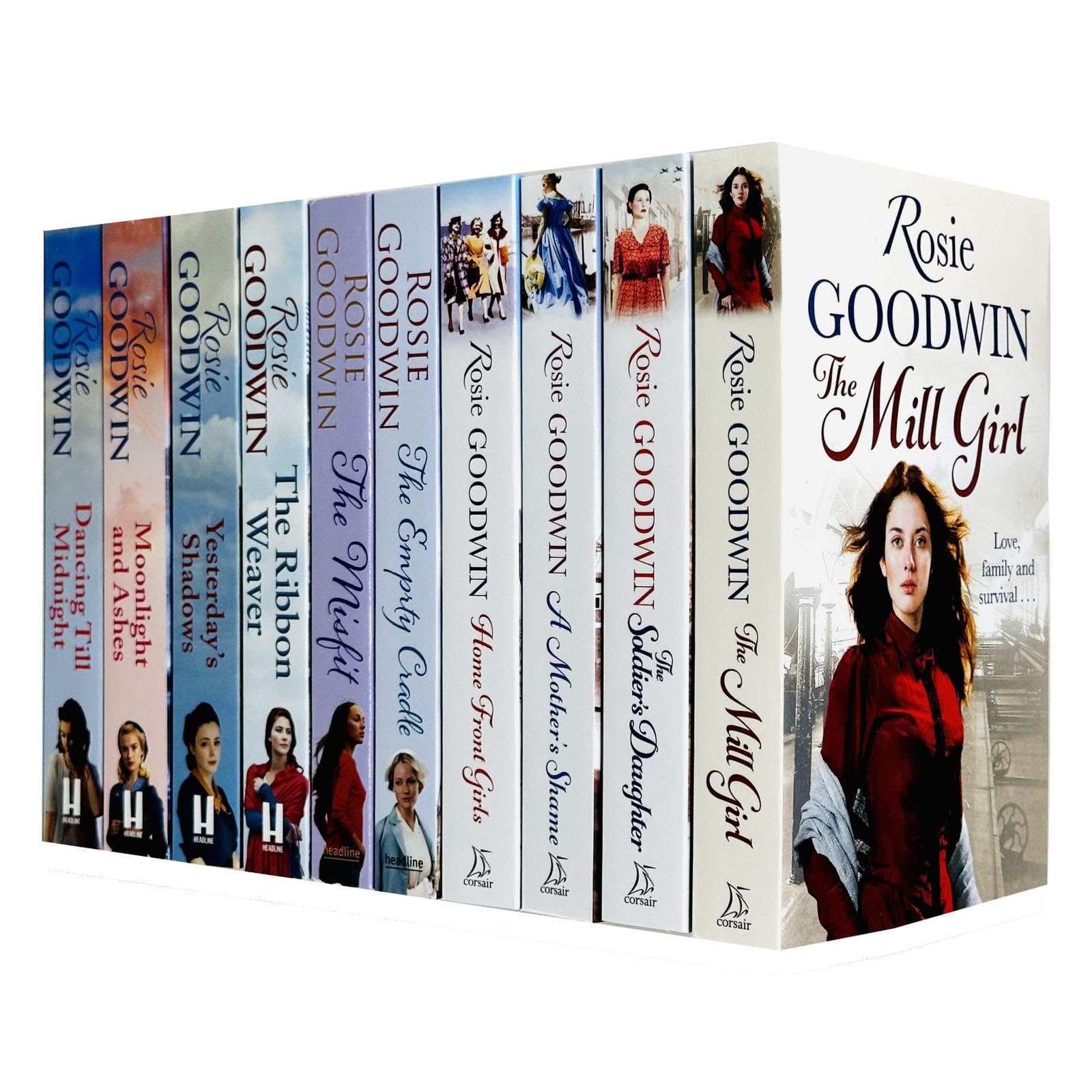 Rosie Goodwin Collection 10 Books Set: Amazon.co.uk: Rosie Goodwin ...