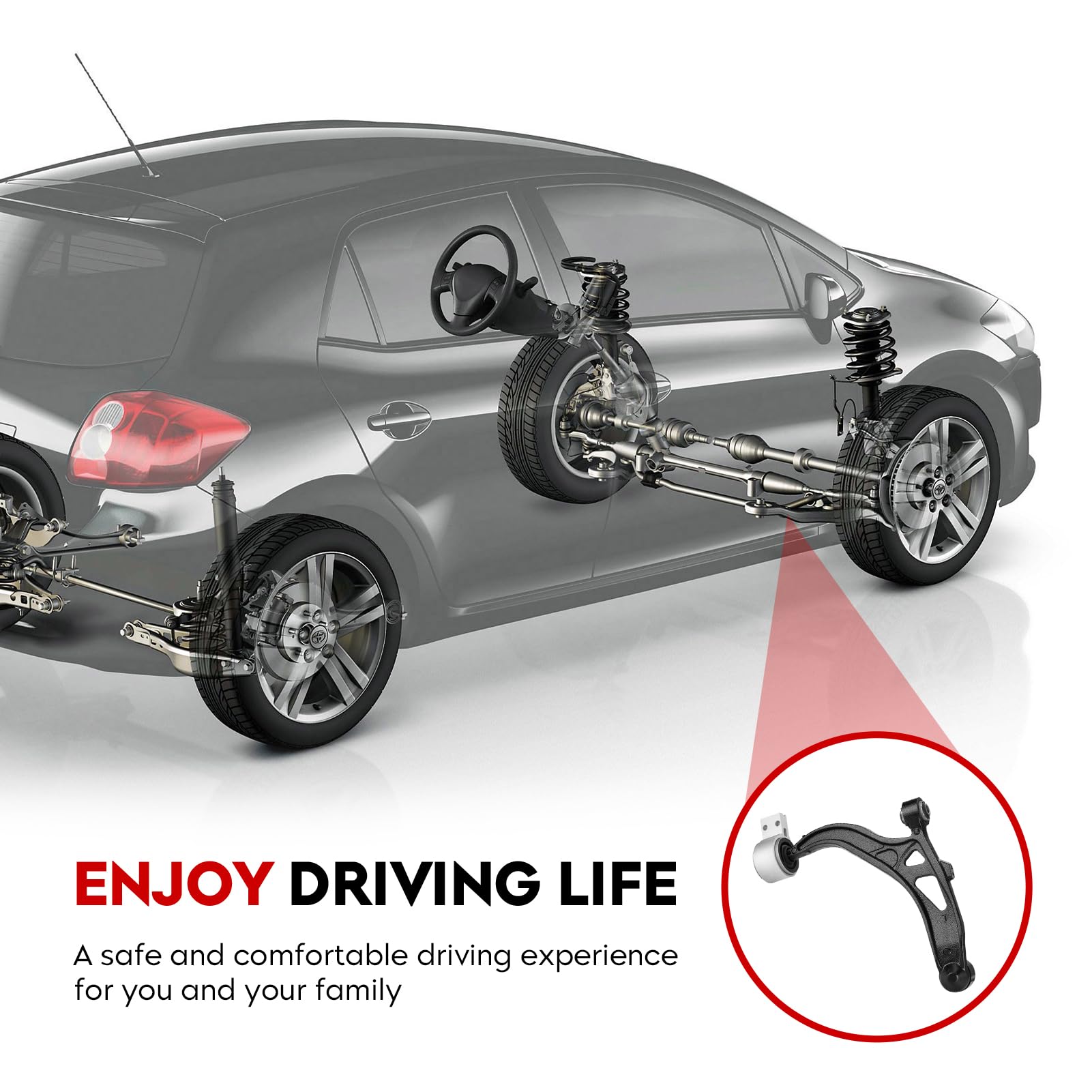 2014 Ford Explorer Passenger Side Mirror Front Passenger Lower Control ...