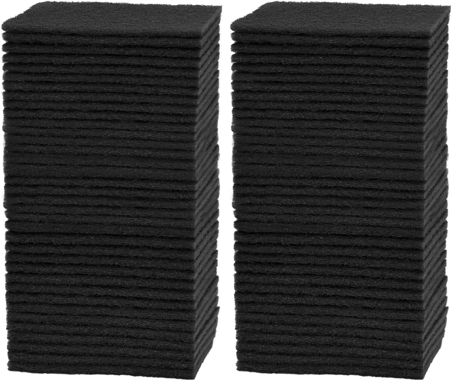Amazon.com: YoleShy Black Scouring Pad Non Scratch Scrub Sponges, 40 ...