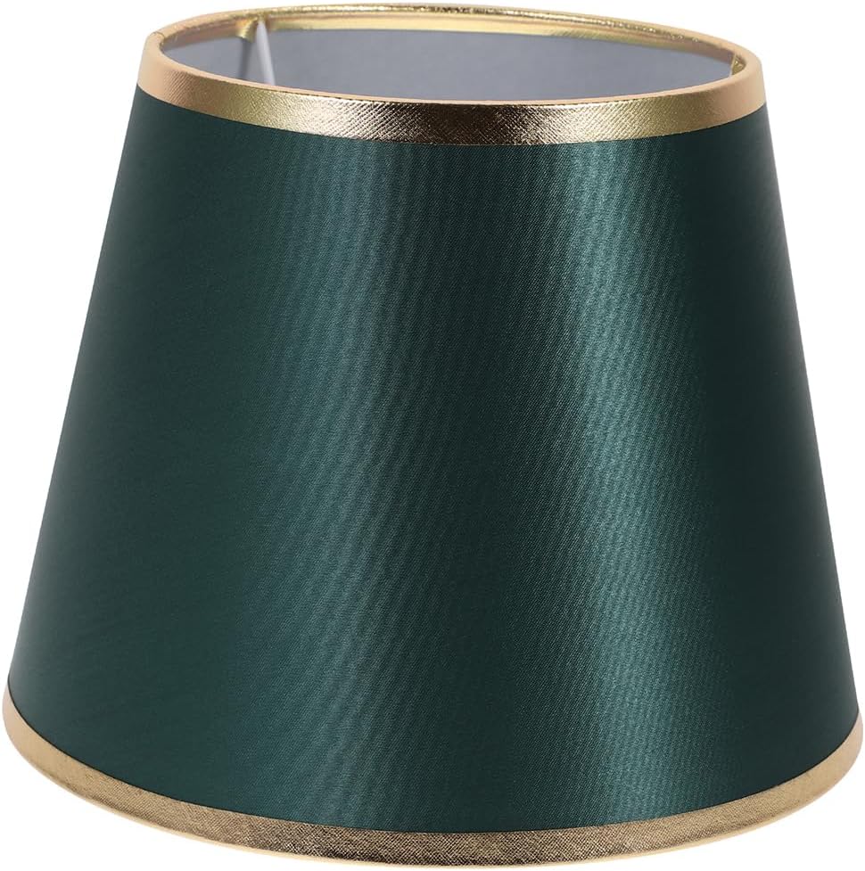 Angoily Barrel Cloth Lampshade, Lamp Shades for Table Lamps, E27 Modern ...