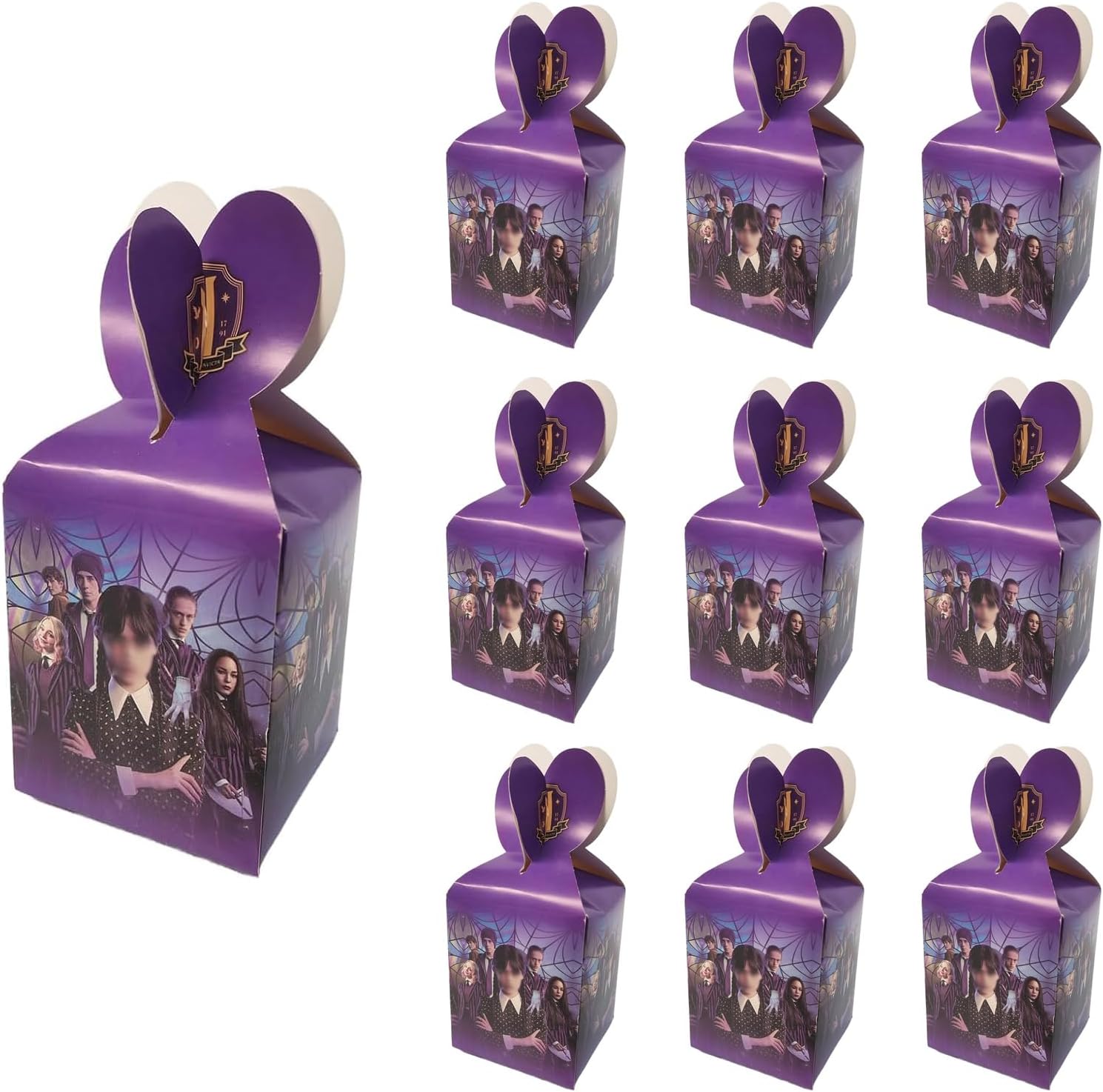 Amazon.com: 15pcs/Set Wednesday Halloween Party Gift Bags,Birthday ...