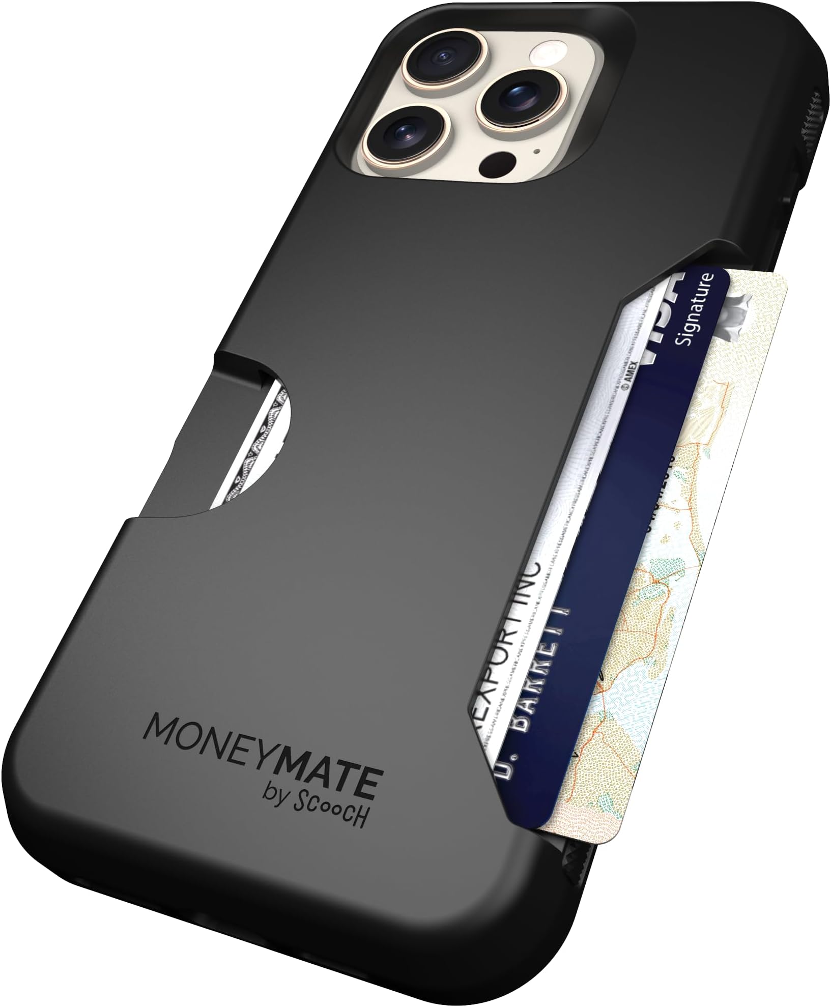 Amazon.com: Scooch® for iPhone 16 Pro Max Case with Card Holder ...