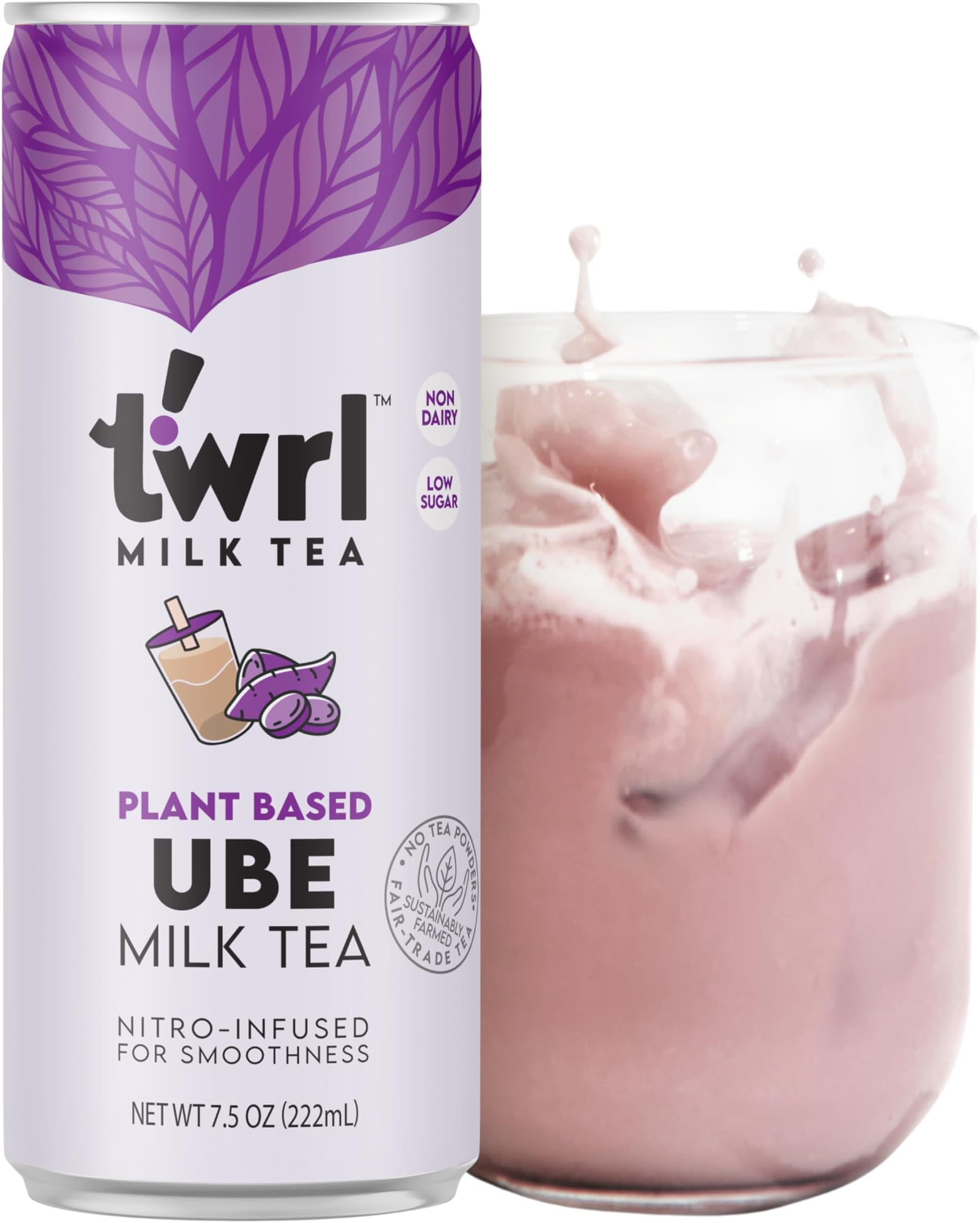 Amazon.com : Twrl Milk Tea Variety Pack - Jasmine, Taiwan Style, and ...
