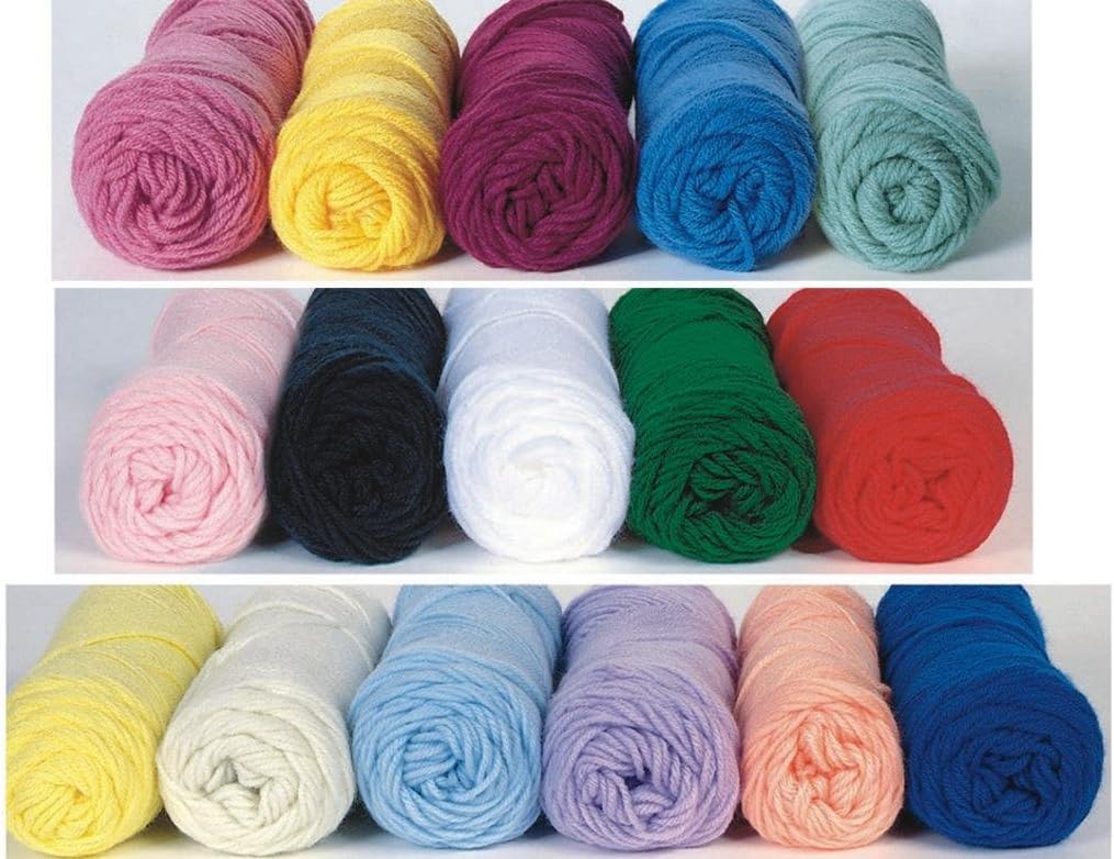 Amazon.com: Color Splash Acrylic Yarn 3oz., Mulberry, Mulberry