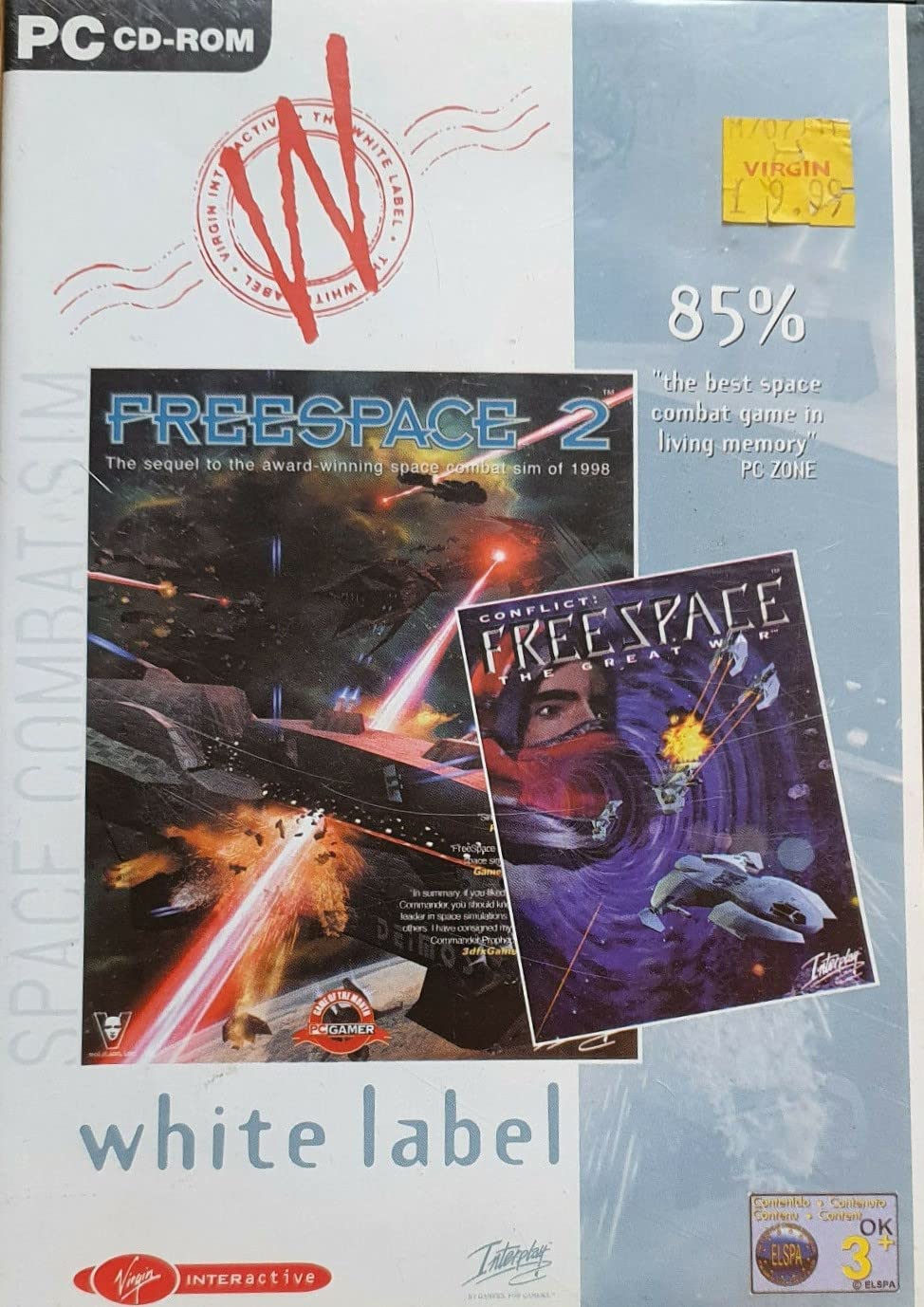 Freespace 1 and 2 - White Label (PC CD) : Amazon.co.uk: PC & Video Games