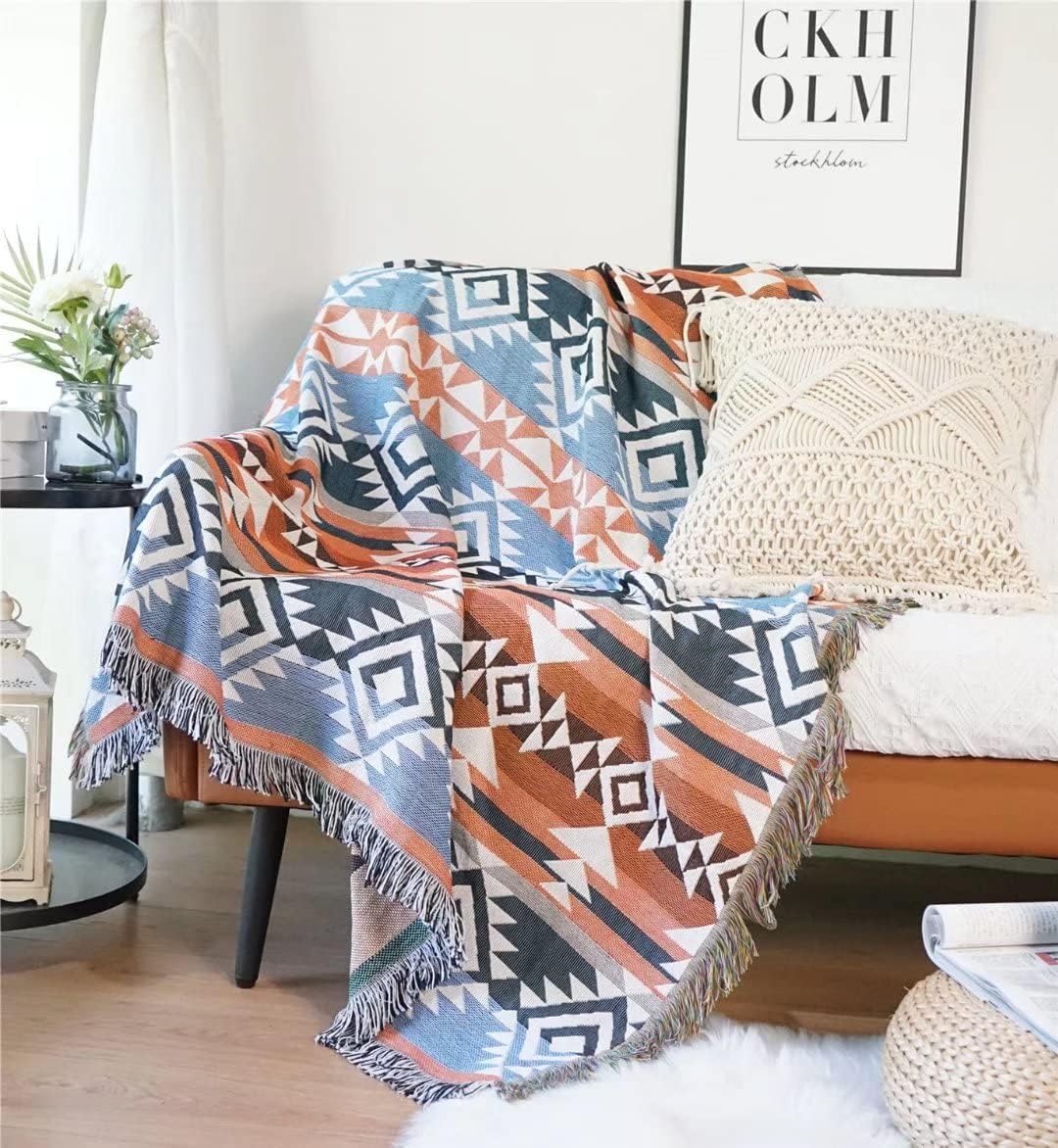 Amazon.com: SYDVT Aztec Throw Blankets Southwest Navajo Native Blankets ...