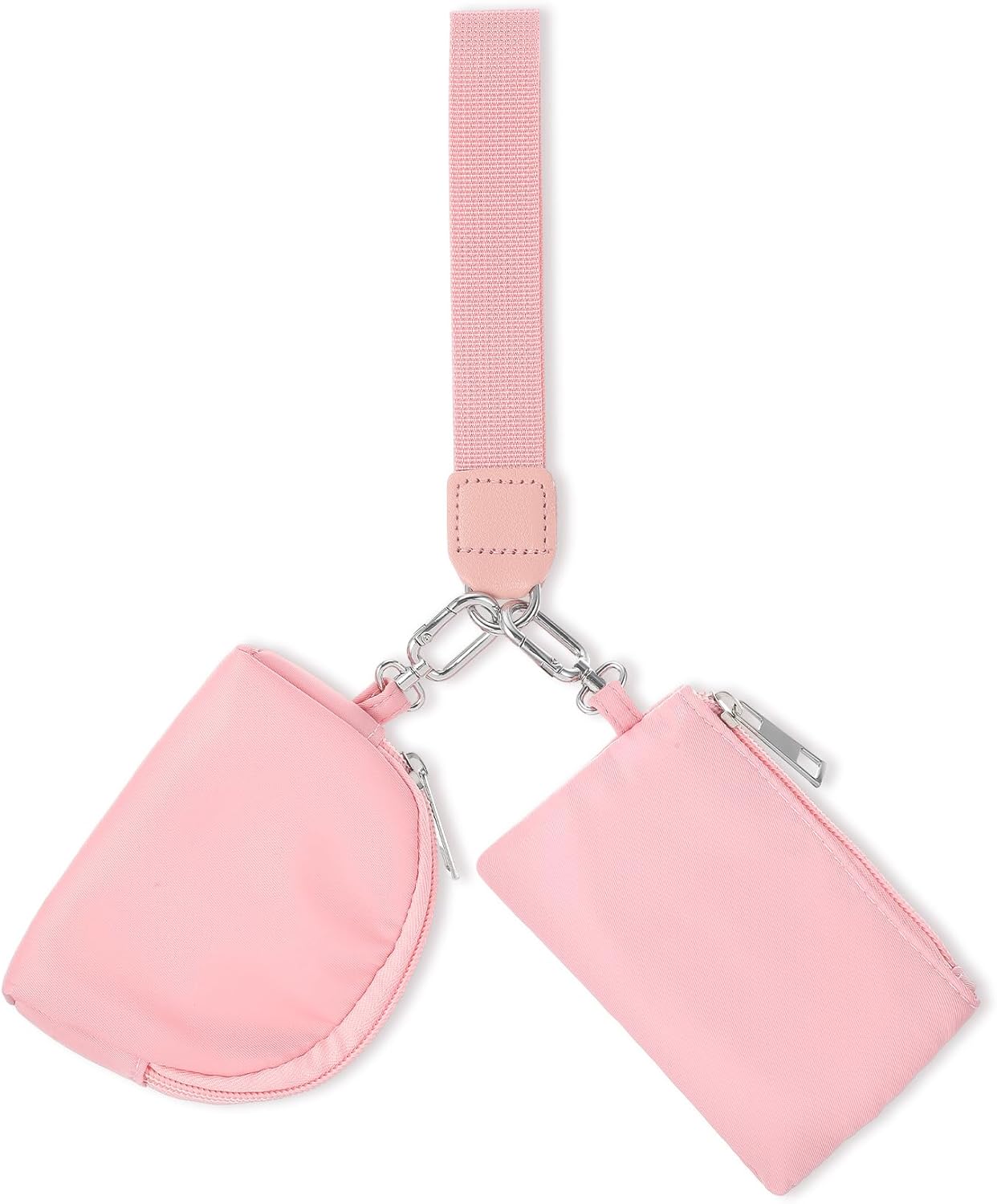 Amazon.com: Pouch Wristlet Wallet, Portable Keychain Wallet for Women ...