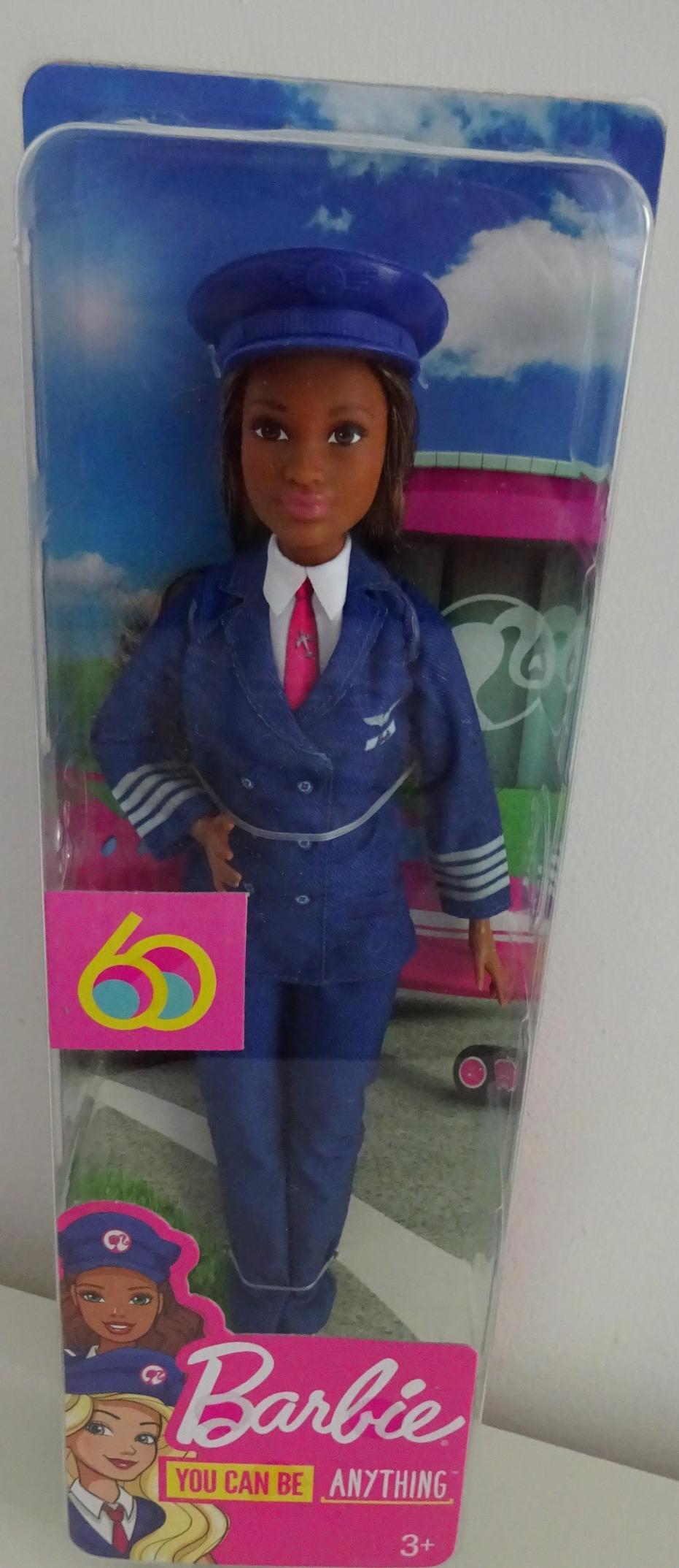 Barbie Pilot Doll, Brunette with Pilot’S Hat : Amazon.co.uk: Toys & Games