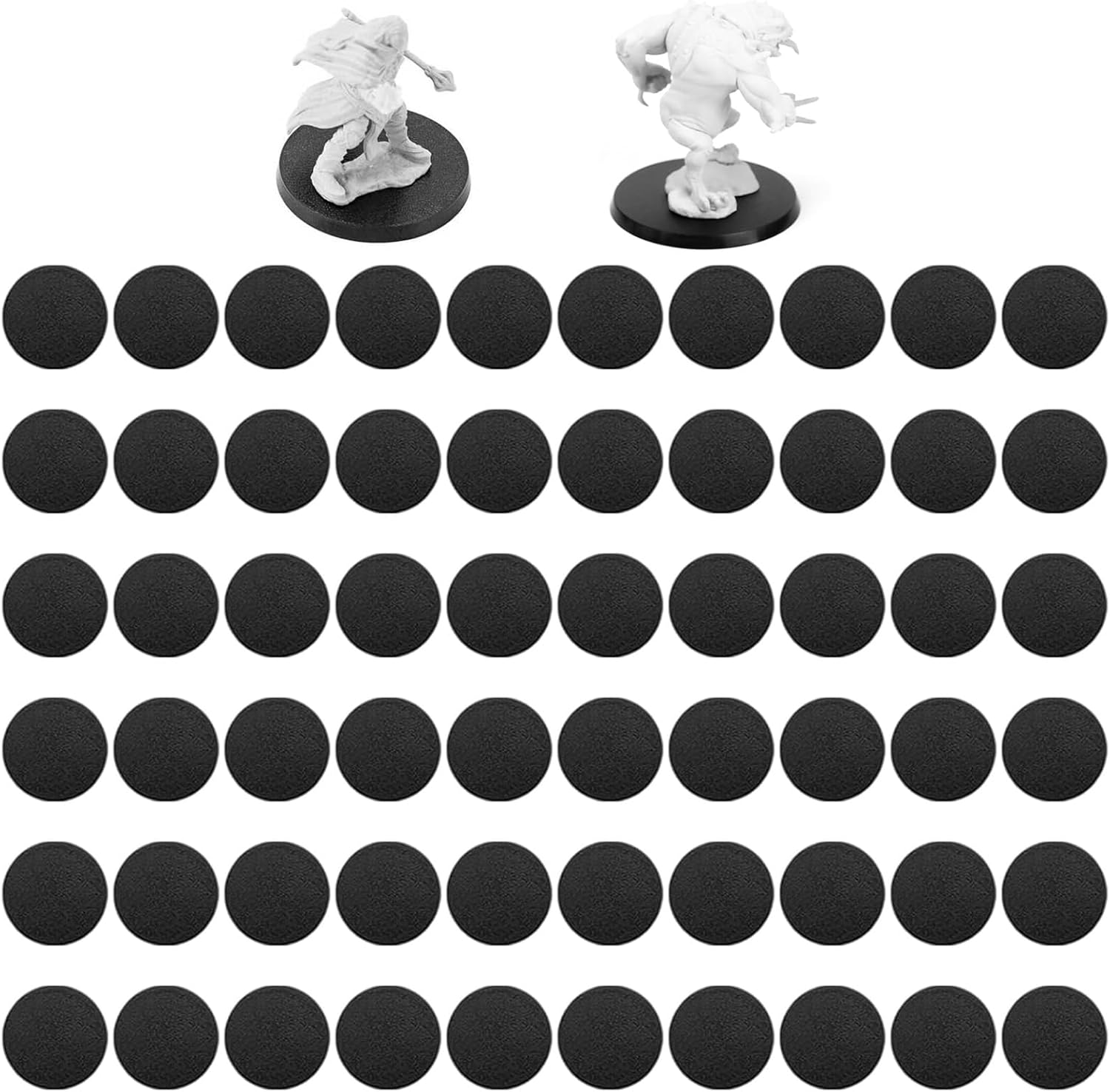 Amazon.com: XJPONGC 60pcs Round Plastic Model Bases 25mm or 0.98inch ...