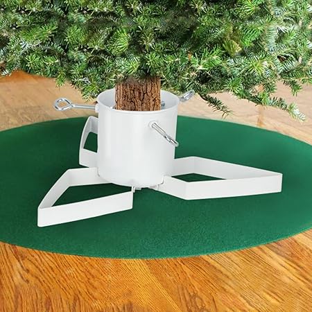 Amazon.com: Blissun Metal Christmas Tree Stand, Adjustable Christmas ...