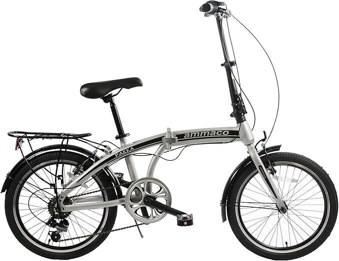 Ammaco Pakka 20" Wheel Folding City Commuter Holiday Caravan Folder ...