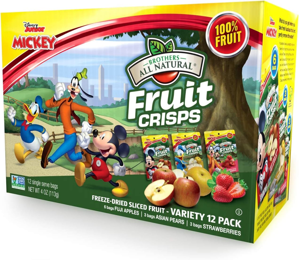 Amazon.com: Moon Fruit Freeze Dried Fruit Snacks for Kids 2 MULTIPACKS ...