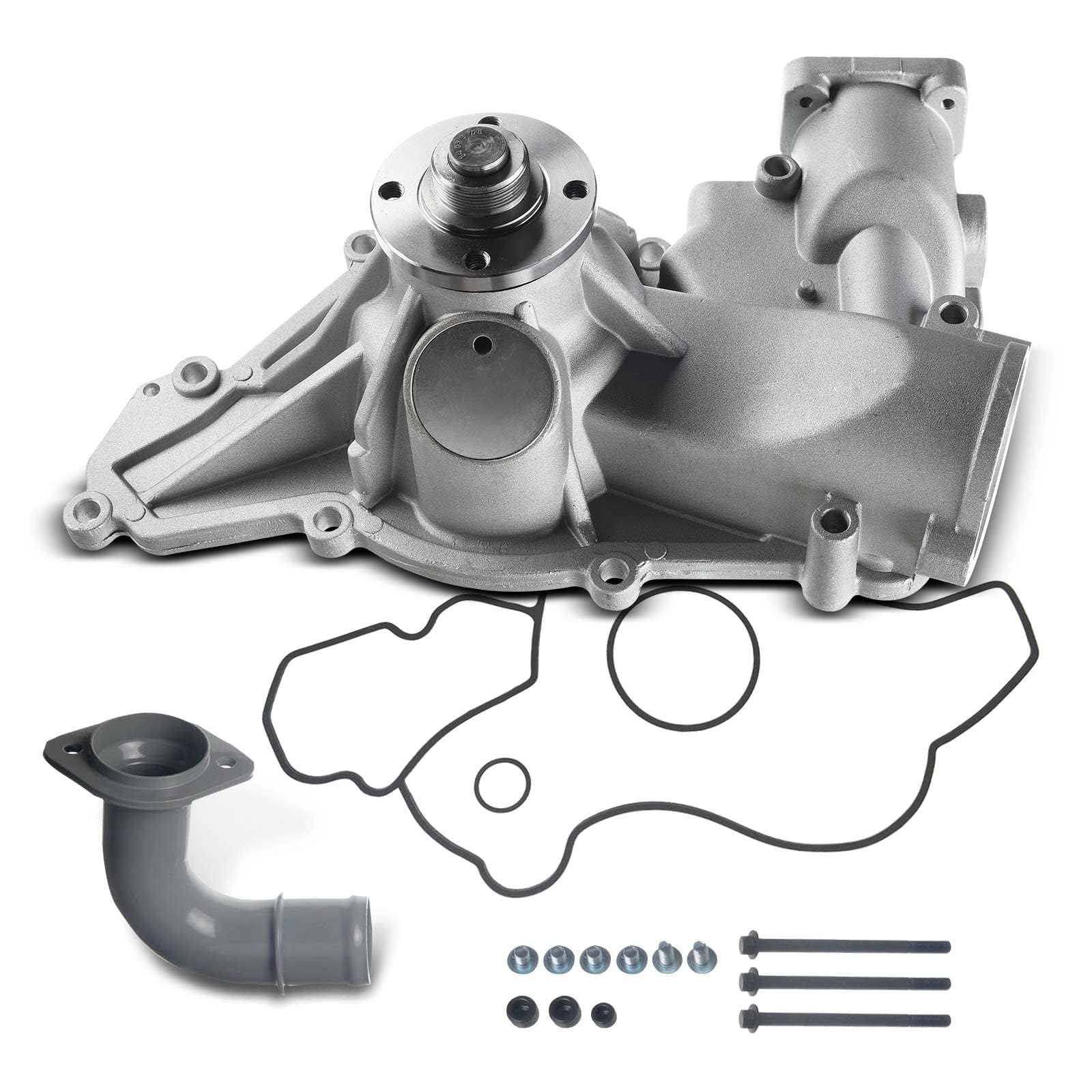 A-Premium Engine Water Pimp W/Curved Pipe & O-Rings & Bolts [fits OHV ...