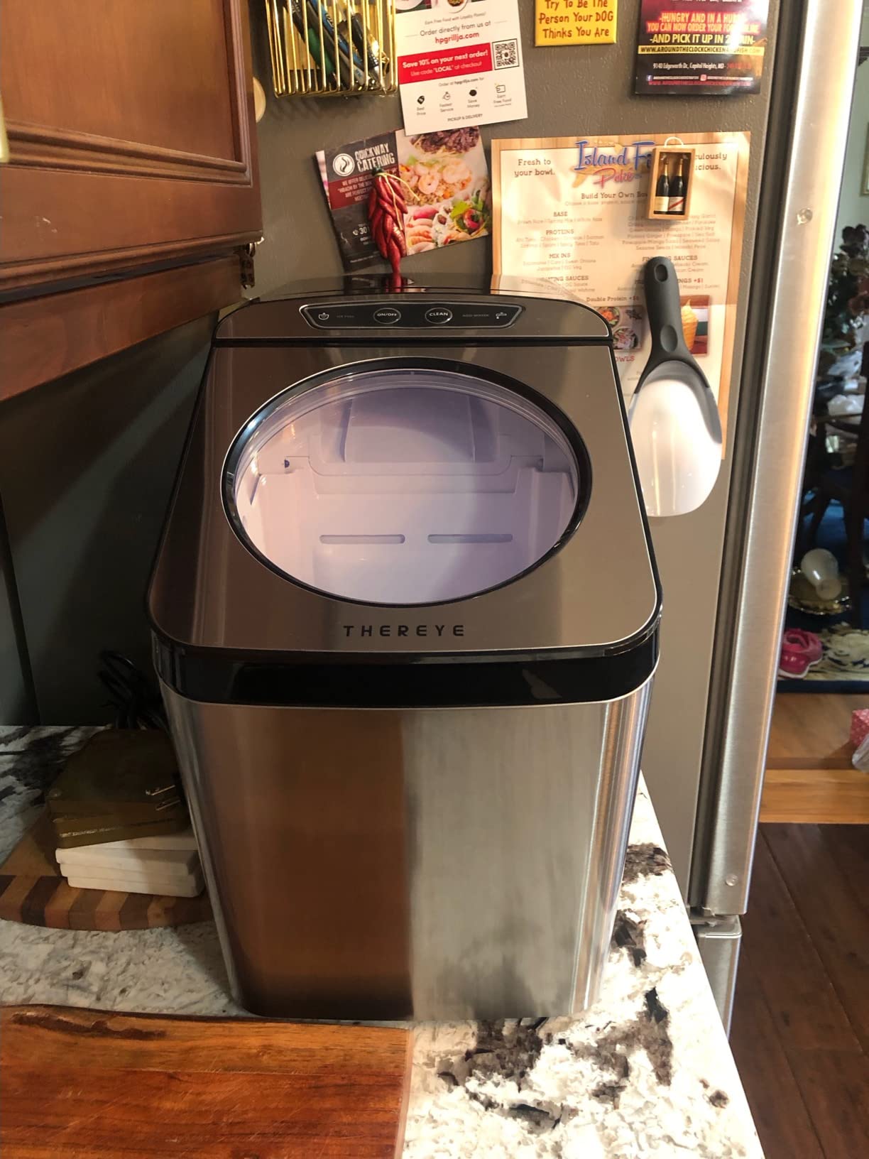 $33/mo - Finance Thereye Countertop Nugget Ice Maker, Pebble Ice Maker ...
