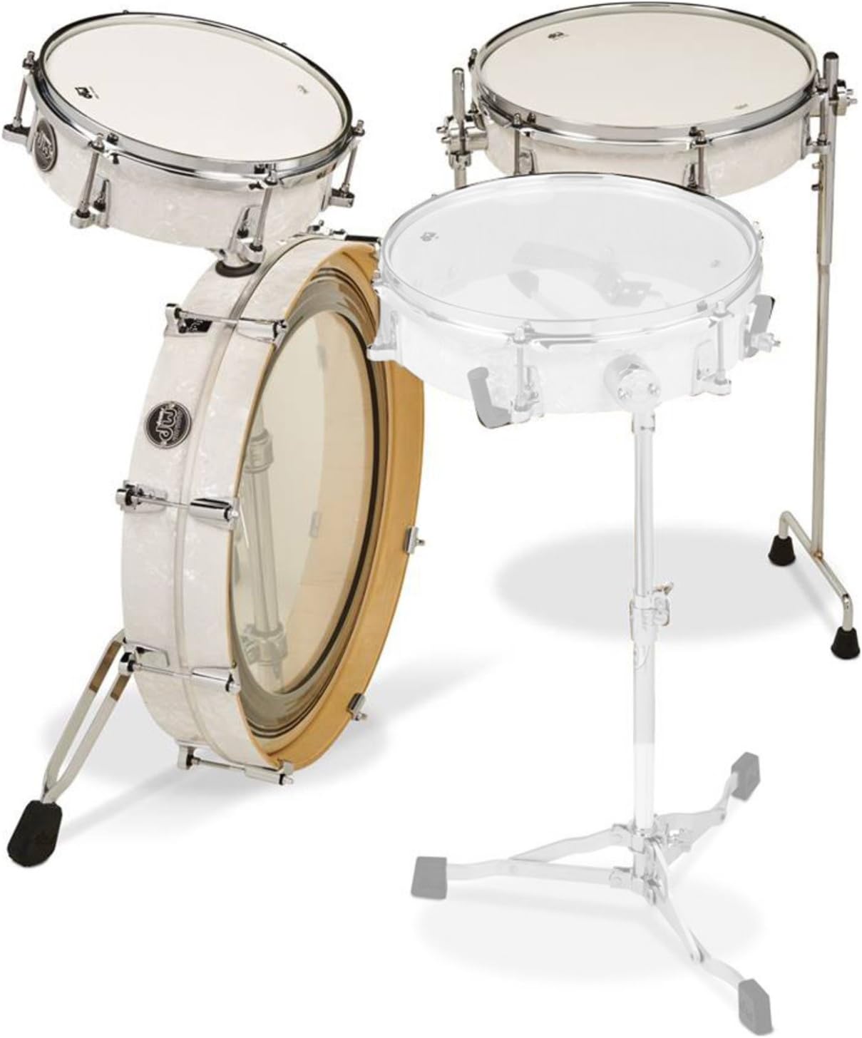 Amazon.com: Traps Drums A400 Portable Acoustic Drum Set : Musical ...