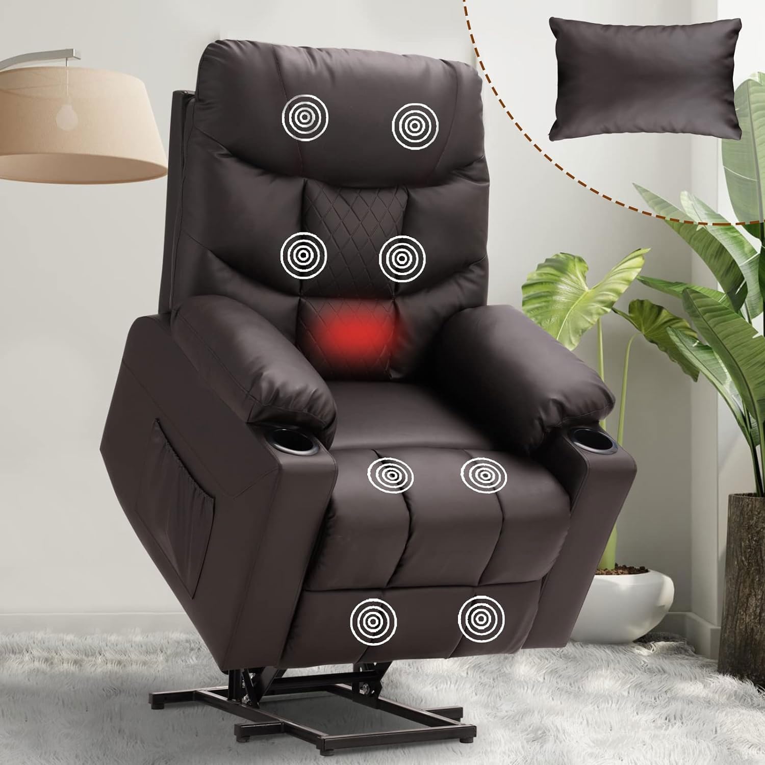 Wing Back Recliners Lift Rhodes Lift Recliner – Bayview Furniture