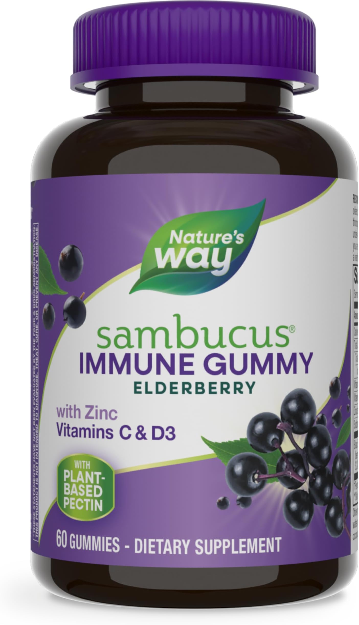 Amazon.com: NEW AGE Immune System Support Gummies - Sambucus Black ...