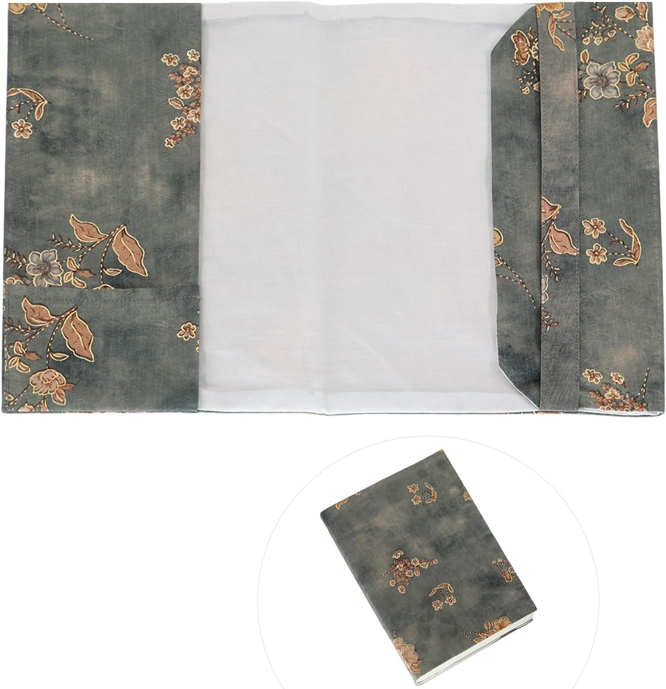 Amazon.com: 1PC Small Canvas Paperback Book Cover Protector Fit for A5 ...