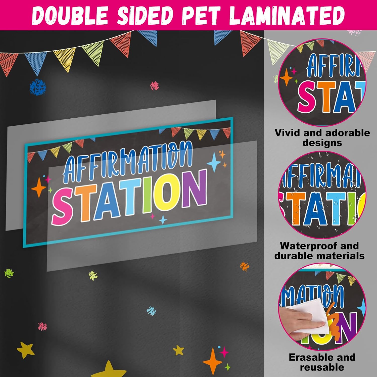 Classroom Affirmation Station Bulletin Board Set Philippines | Ubuy