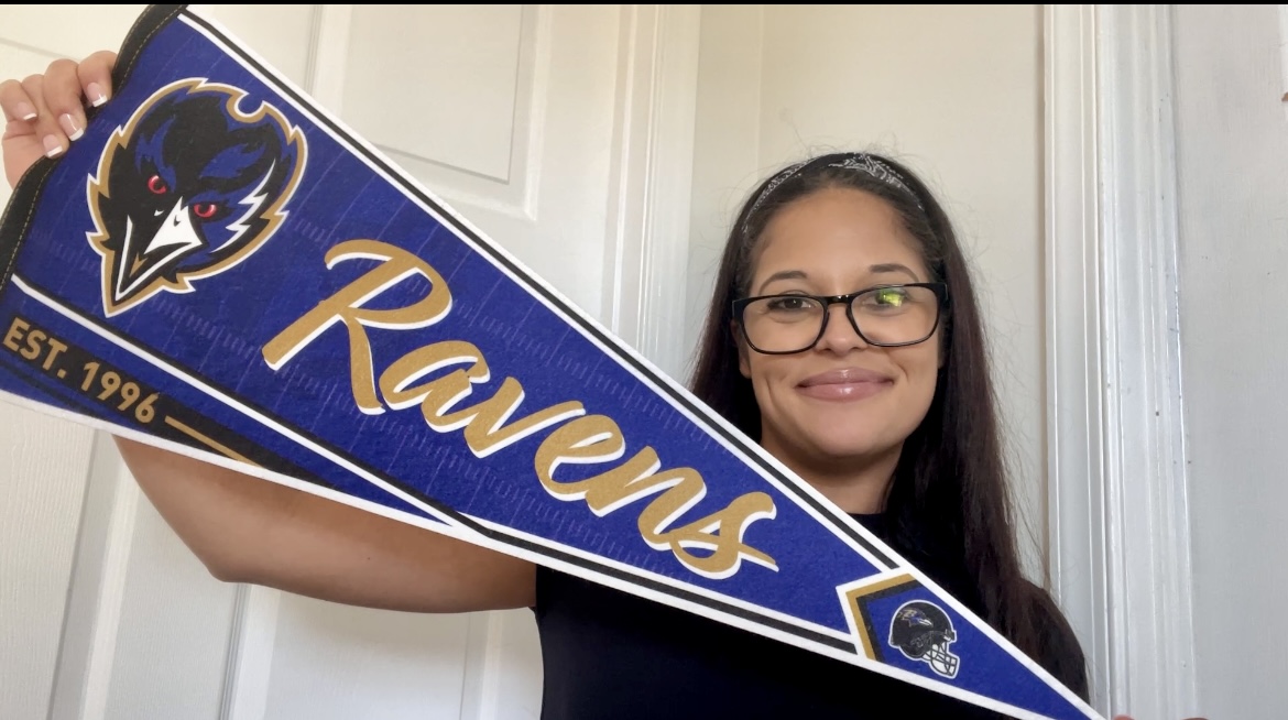 Watch Love this classic Ravens Pennant! on Amazon Live