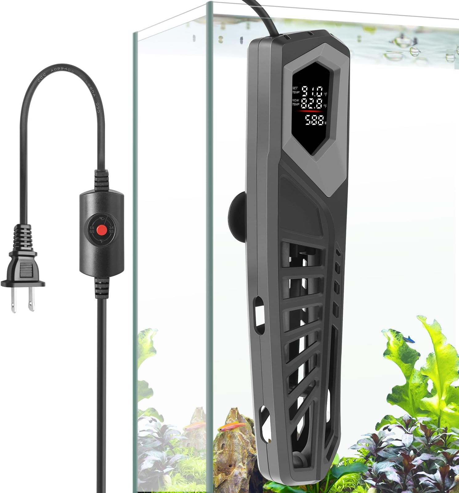 Amazon.com: HITOP 800W Titanium Aquarium Heater: Digital Fish Tank ...