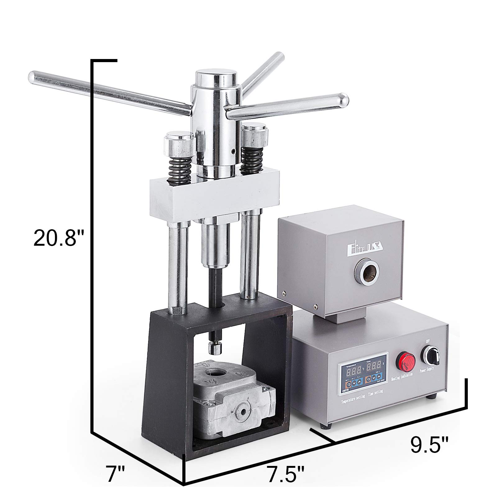 Buy VEVOR 400W Denture Machine 110V Denture Injection System Flexible ...