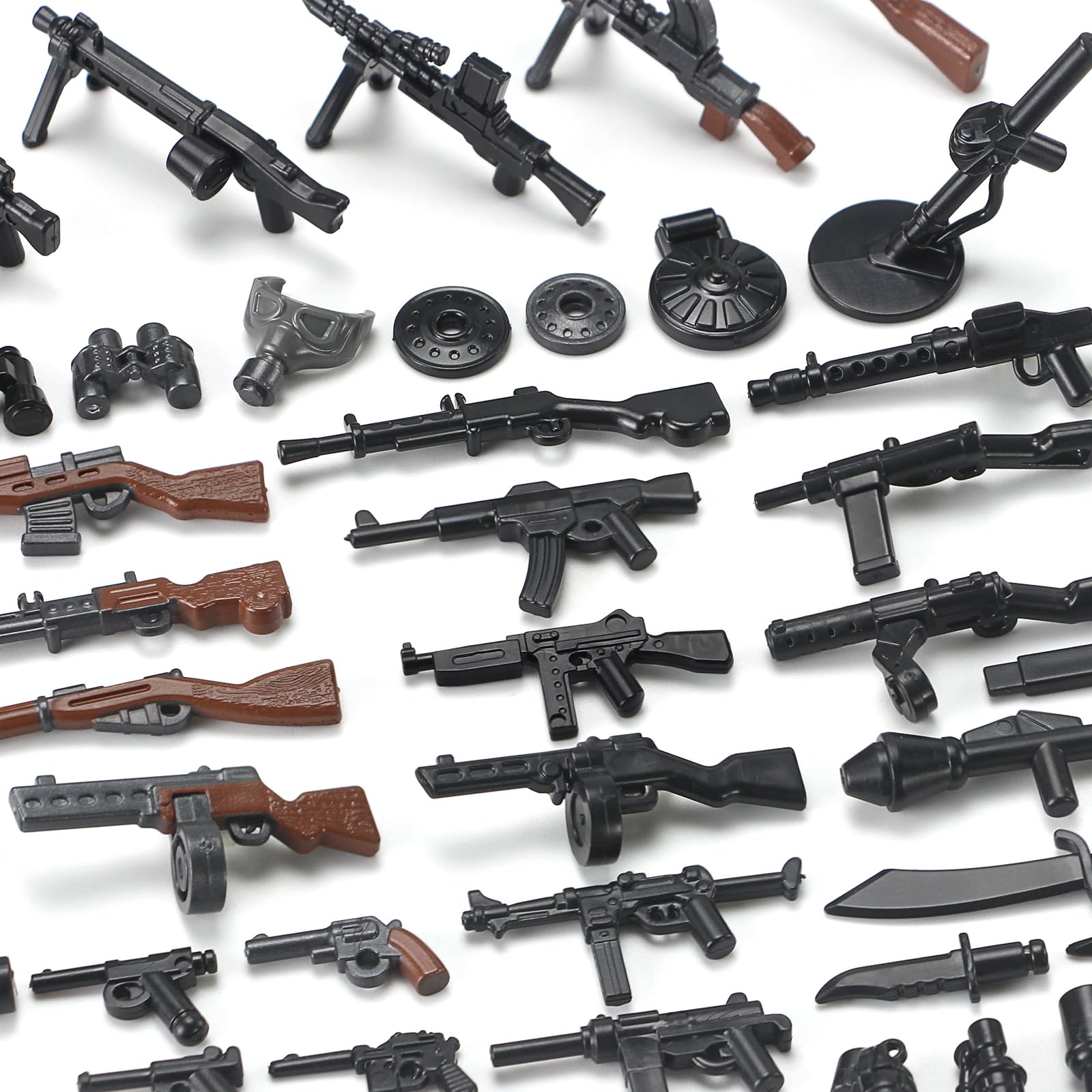 Snapklik.com : WW2 Military Weapons Pack Toy Building Set For Soldier ...