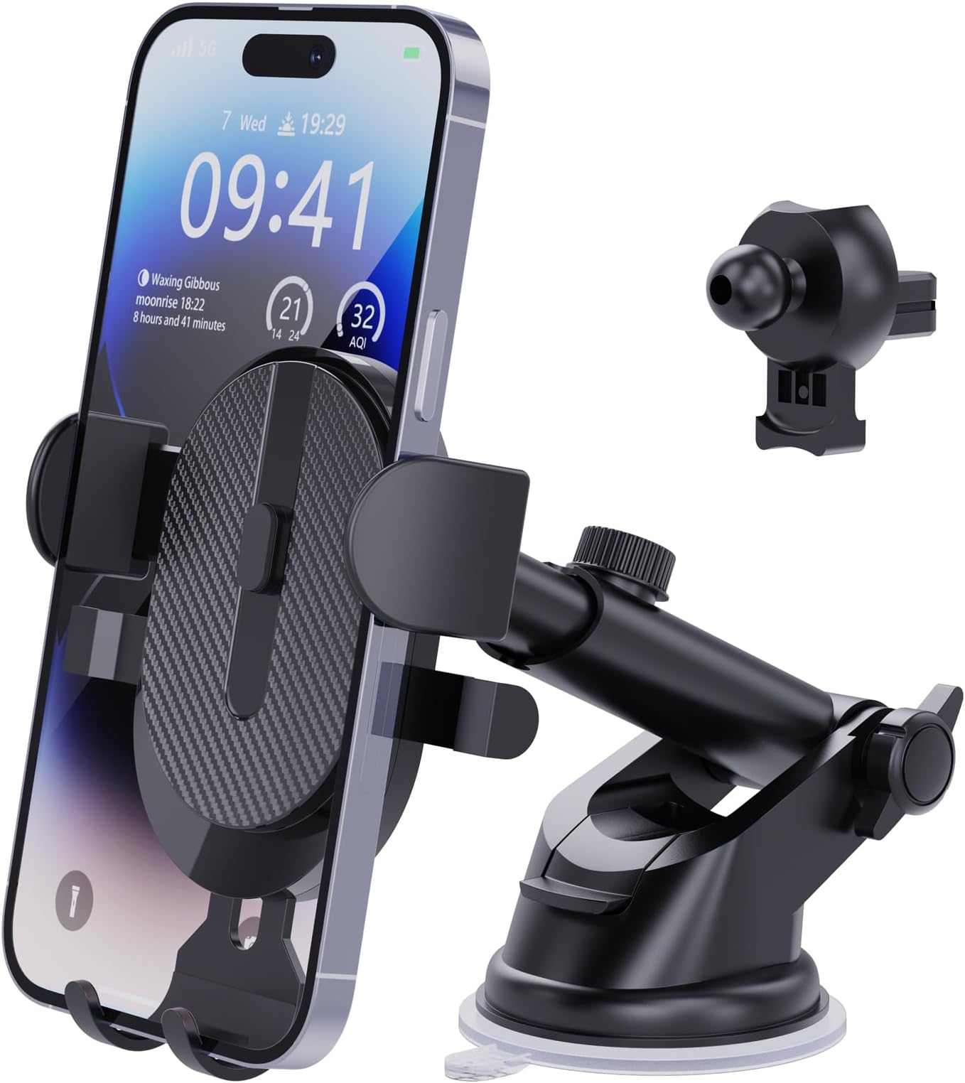 Amazon.com: Arteck Car Mount, Universal Mobile Phone Car Mount Holder ...
