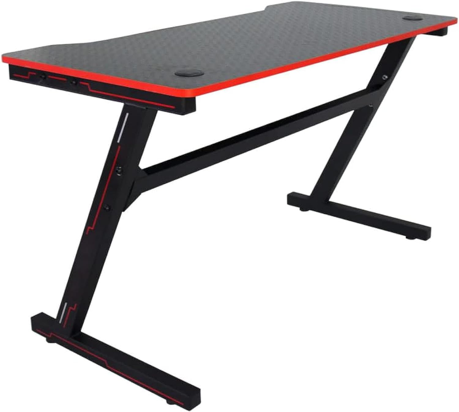 SHIITO Gaming Table, Metal Wood Plywood, 120 x 73 x 60 : Amazon.co.uk ...