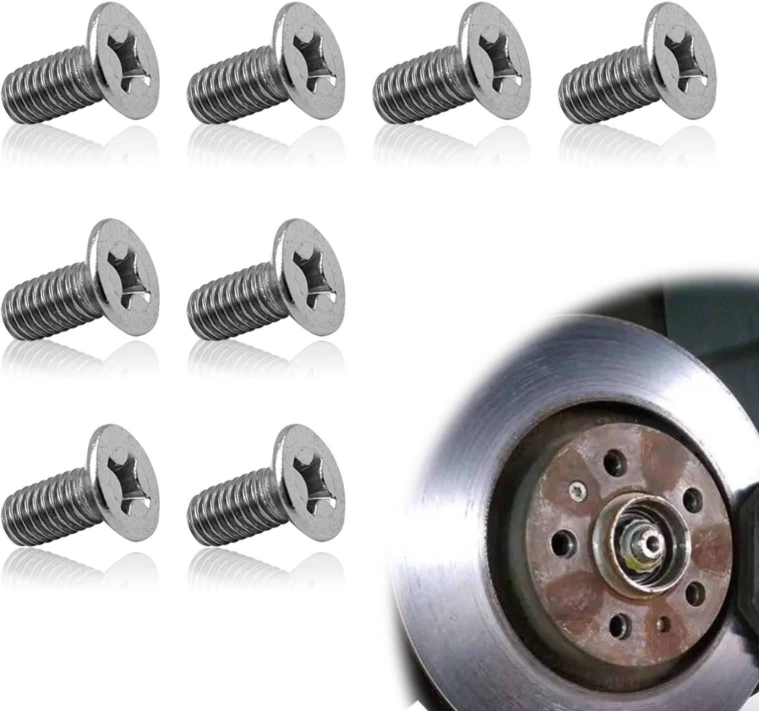 Amazon.com: Brake Disc Rotor Screws 93600-06014-0H-Compatible With ...
