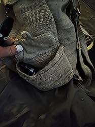 Amazon.com: Mini Hemp Backpack Cute Functional - Eco Friendly Unisex ...