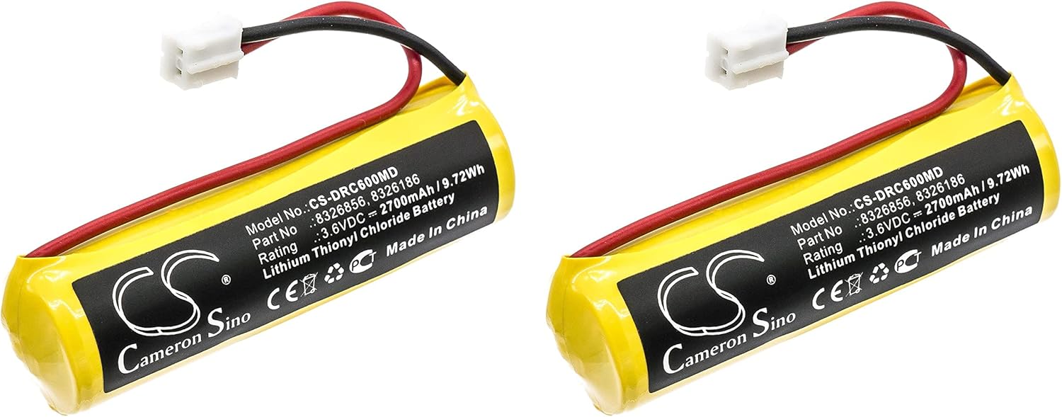 Amazon.com: Estry 2 Pcs 2700mAh Battery Replacement for PAC 6000 PAC ...