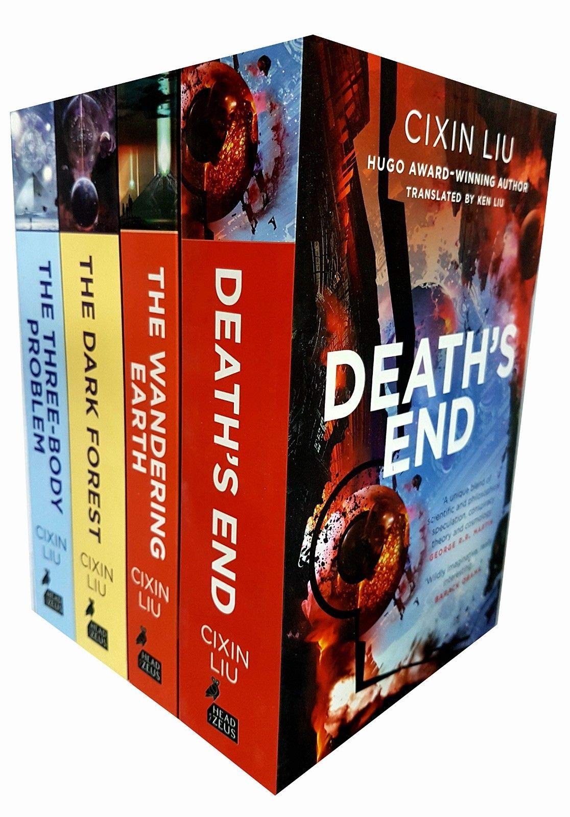 Buy cixin liu three body problem 4 books collection set (the three-body ...