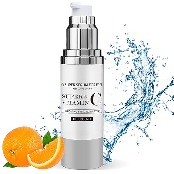 Amazon.com: Super Vitamin C Serum for Women Over 70, All-In-One Hydrating Vitamin C Face Serum ...