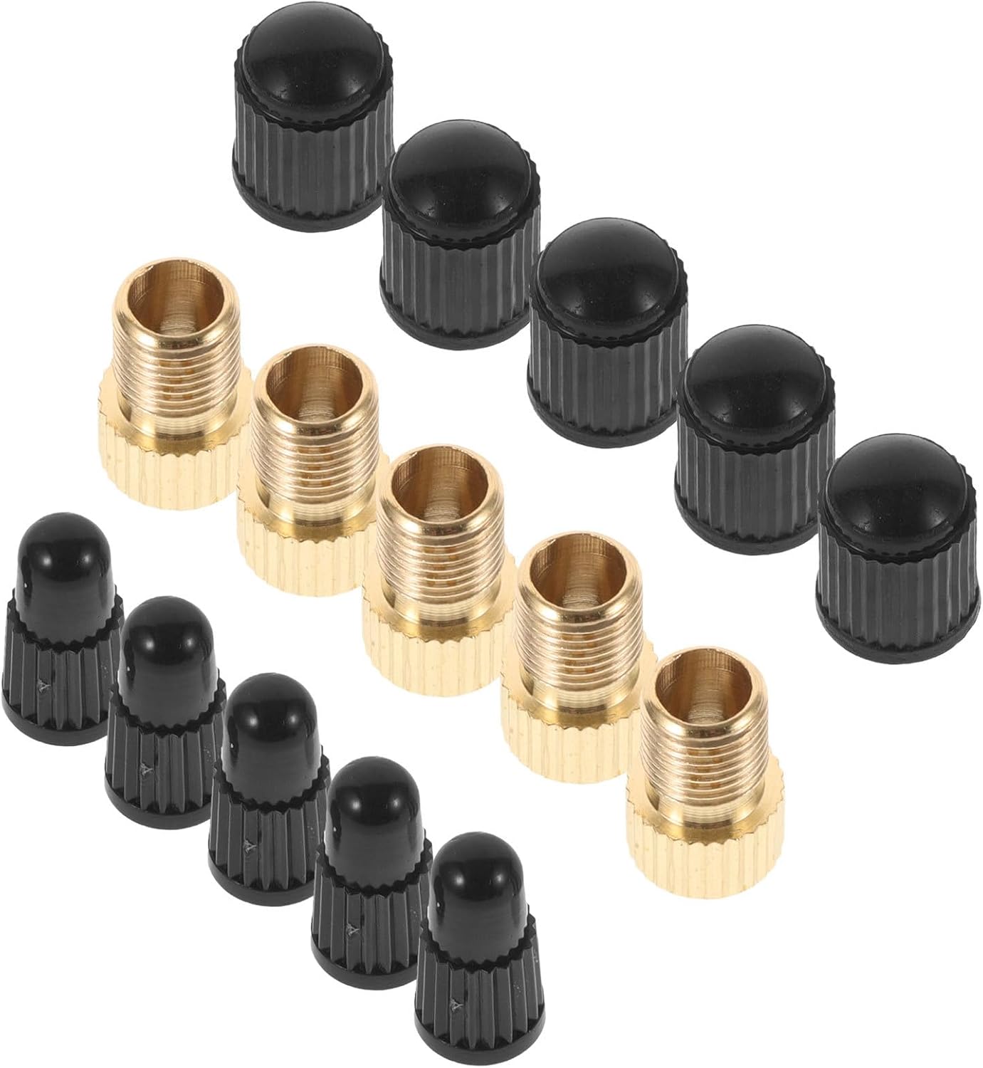 HONITANO 15pcs Bike Valve Adapter Kit Compact Lightweight High-Pressure ...