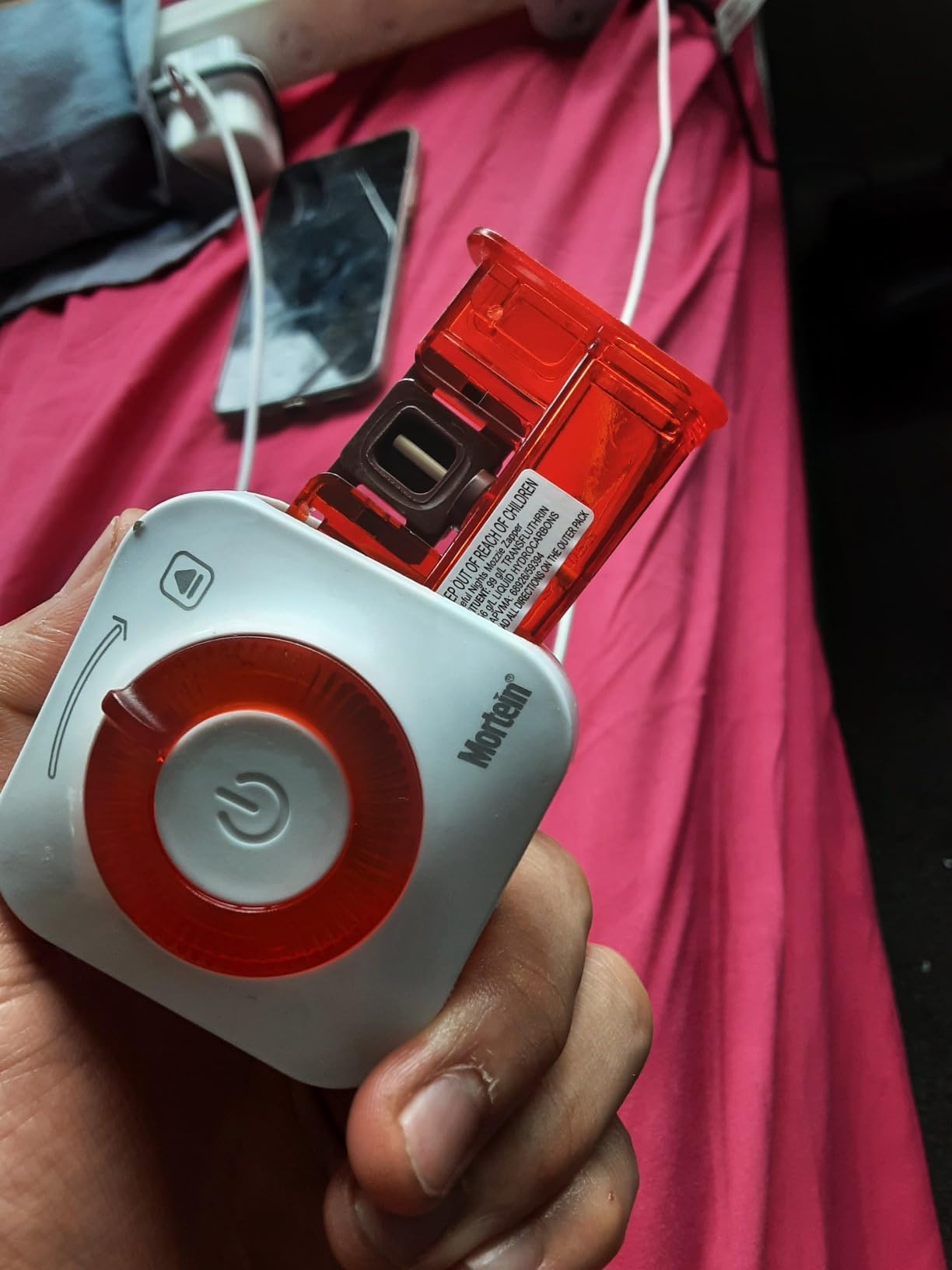 Mortein Peaceful Nights Plug In Fly & Mosquito Repellent Prime, 25g ...